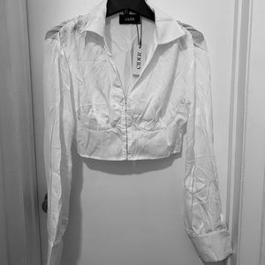 Cider | Tops | Cider Long Sleeve Crop Blouse | Poshmark